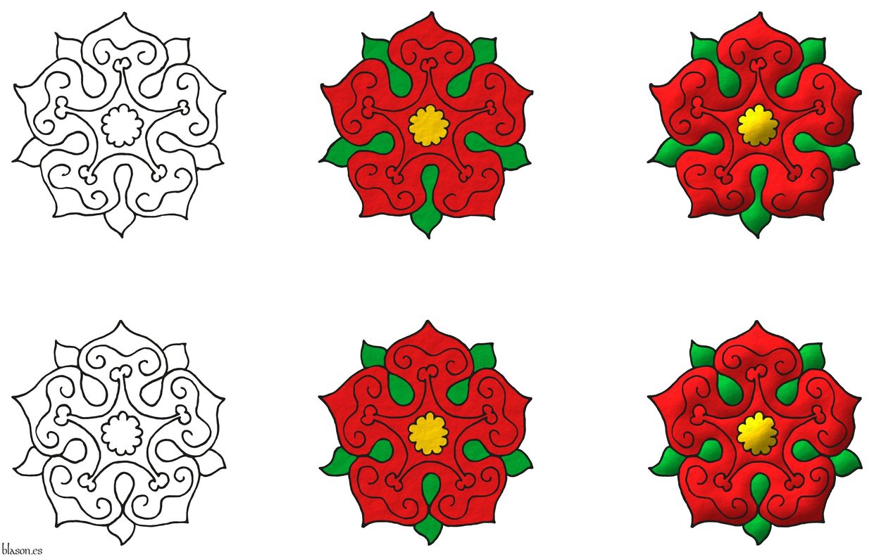 Heráldica del apellido De La Rosa: historia y significado