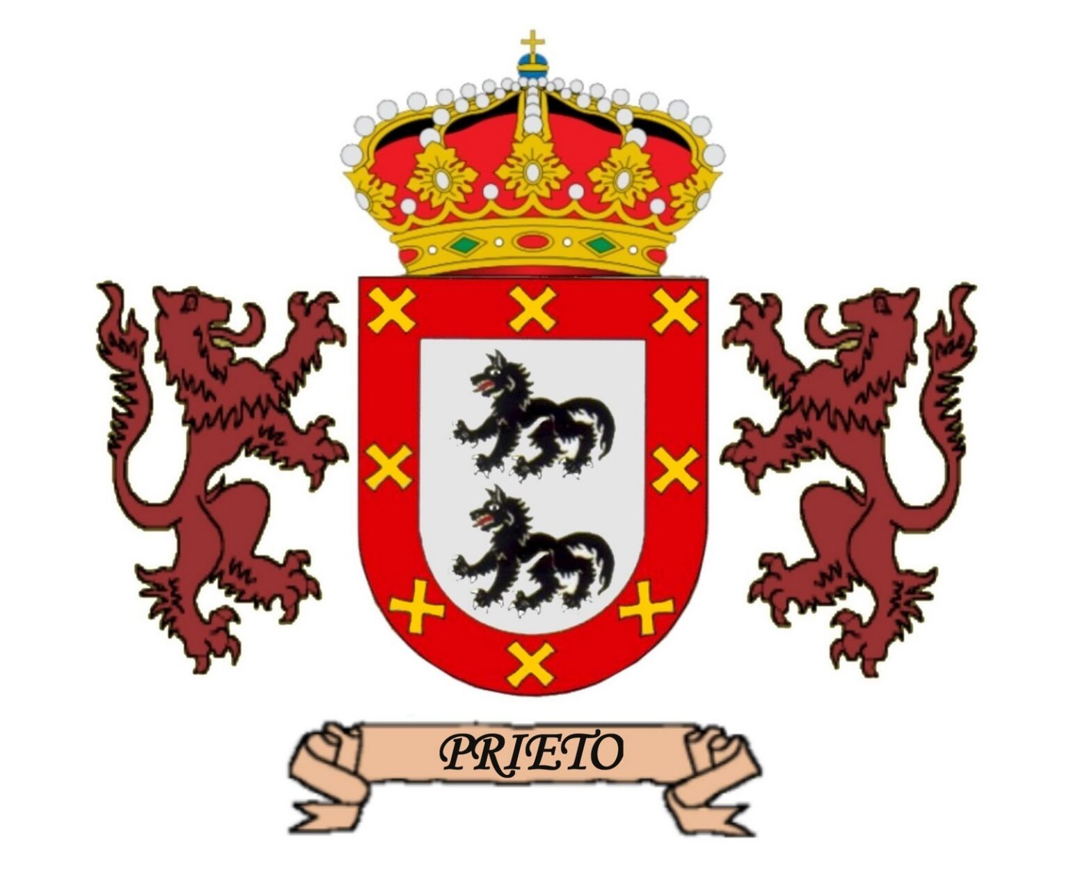 Descubre la Historia y Significado de la Heráldica del Apellido Prieto